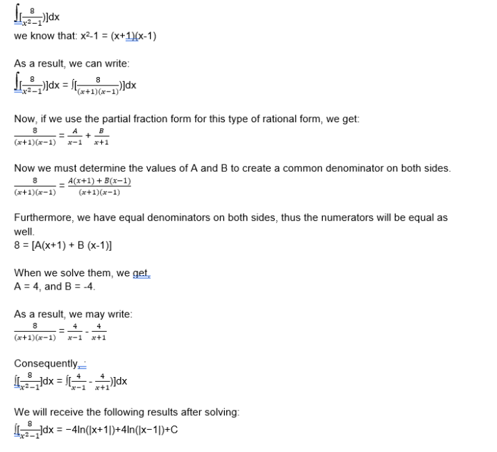 CBSE Class 12:Integration by Partial Fractions, Mathematics