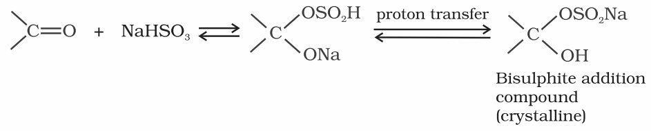 Physical properties of aldehydes