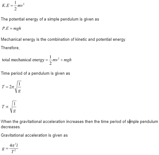 JEE 2022: Physics- Simple Pendulum