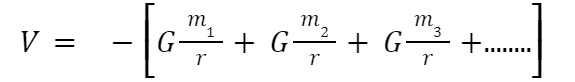 The gravitational potential of a uniform solid sphere