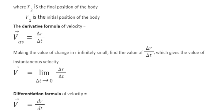 Differentiation in Motion with some examples