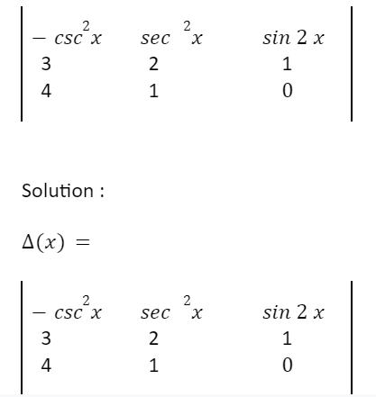 Differentiation and Integration of Determinants