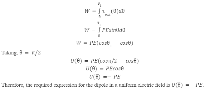 IIT/JEE Notes on Electrical potential energy by Unacademy