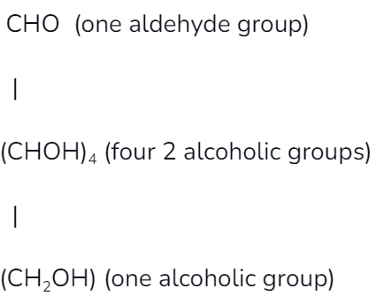 Glucose Structure Open-Chain Formula