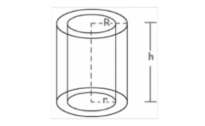 Area of Hollow Cylinder