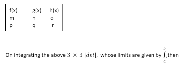 Differentiation and Integration of Determinants