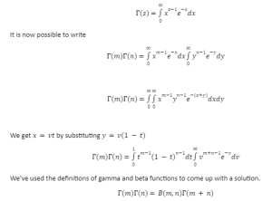 beta function