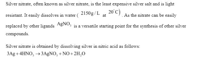 A Simple Guide On Preparation Of Silver Nitrate