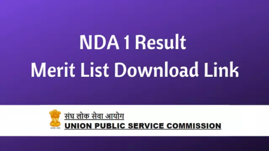NDA 1 2022 Result - Merit List & Cut Off