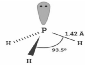 A quick note on Structure of Phosphine