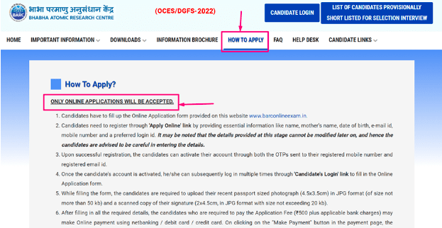 BARC Recruitment 2022 - Vacancies, Exam Date, Eligibility Criteria & Fees