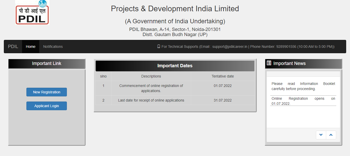 PDIL Recruitment 2022, Apply Online for the Posts of Secretary and ...