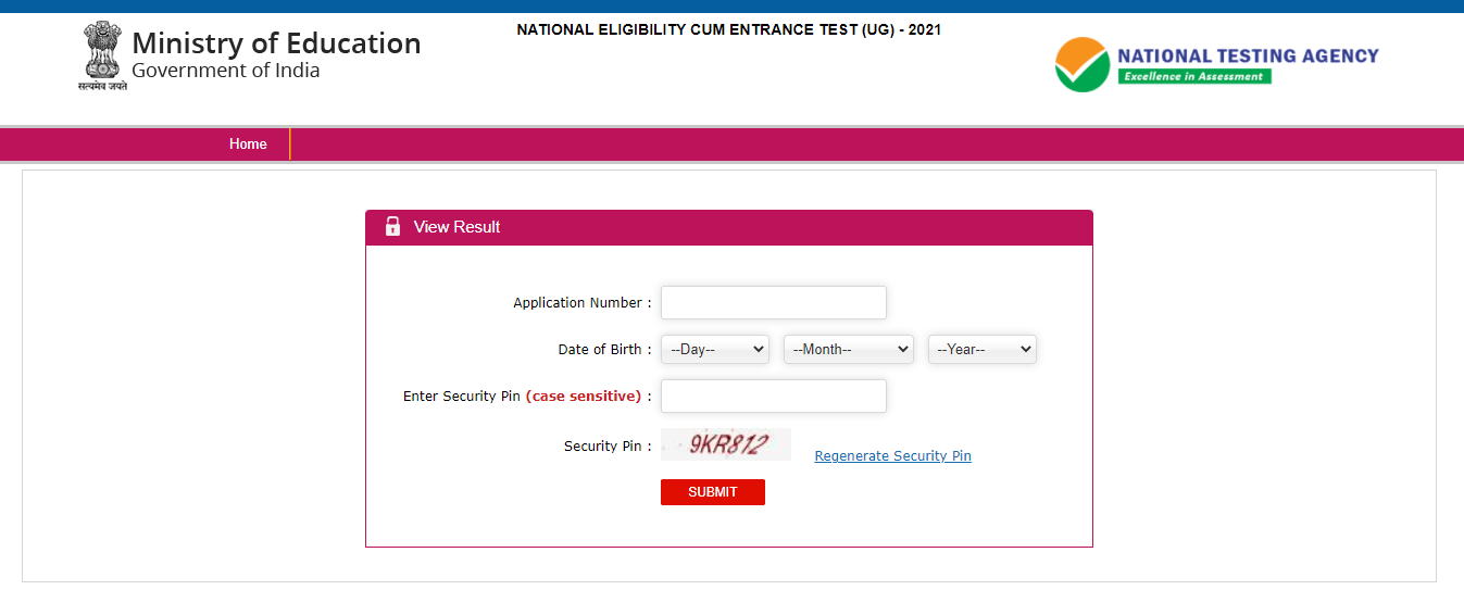 NEET Result 2022 – Check Score & Merit List